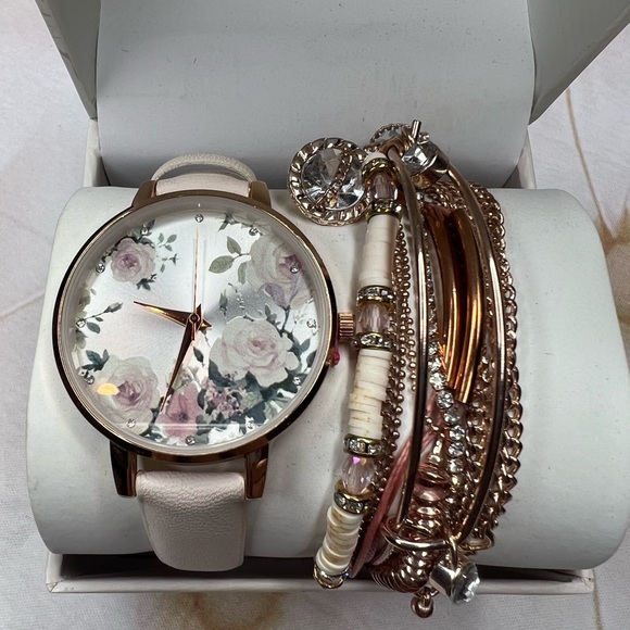 Jessica Carlyle | Jewelry | Jessica Carlyle Watch And Multi Bracelet ...